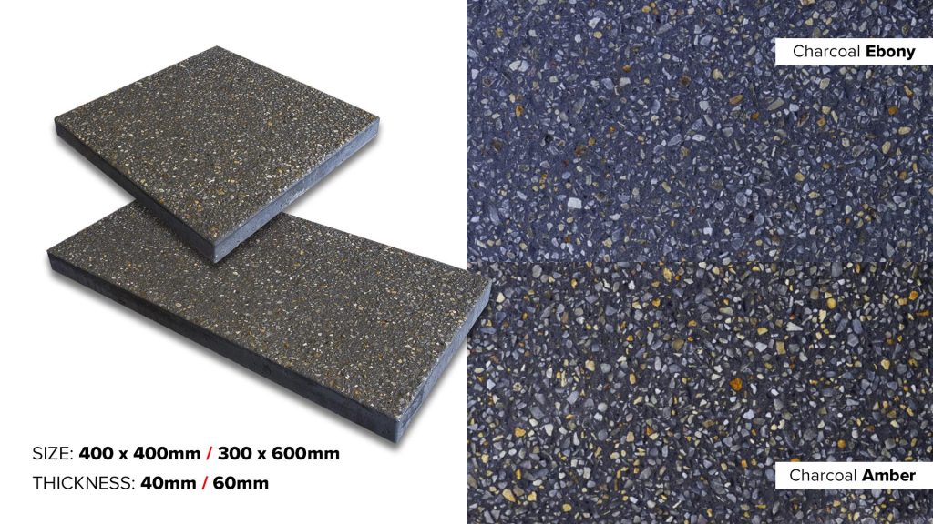 Exposed and Honed Aggregate Pavers | Bonita Stone Paving Perth