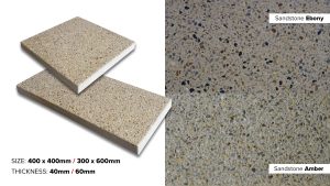 Exposed and Honed Aggregate Pavers | Bonita Stone Paving Perth